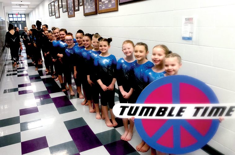 Tumble Time Gymnastics Compete in St. Marys | News, Sports, Jobs - The ...